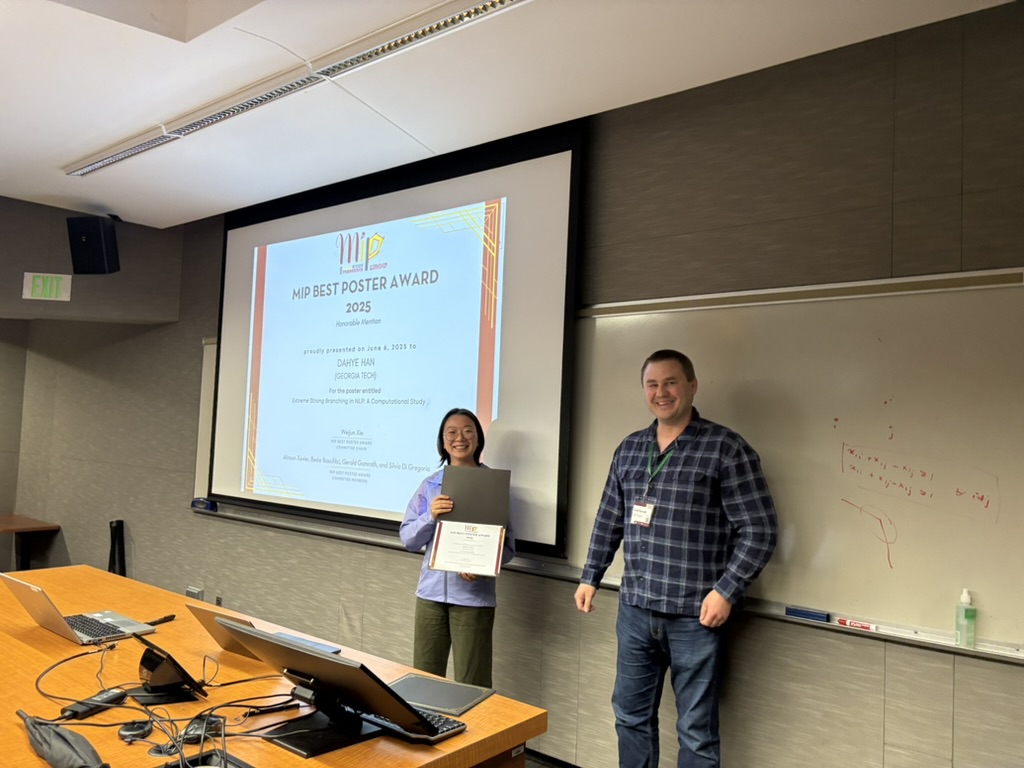 Mixed Integer Programming Workshop 2025