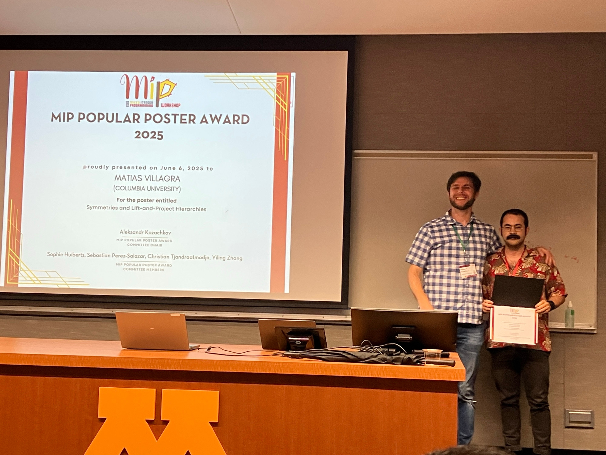 Mixed Integer Programming Workshop 2025