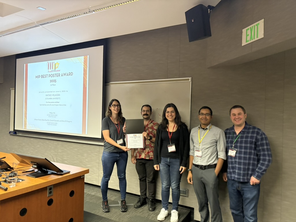 Mixed Integer Programming Workshop 2025